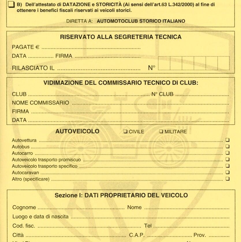 ASI auto d’epoca: come registrare un’auto storica? - MotorisuMotori.it