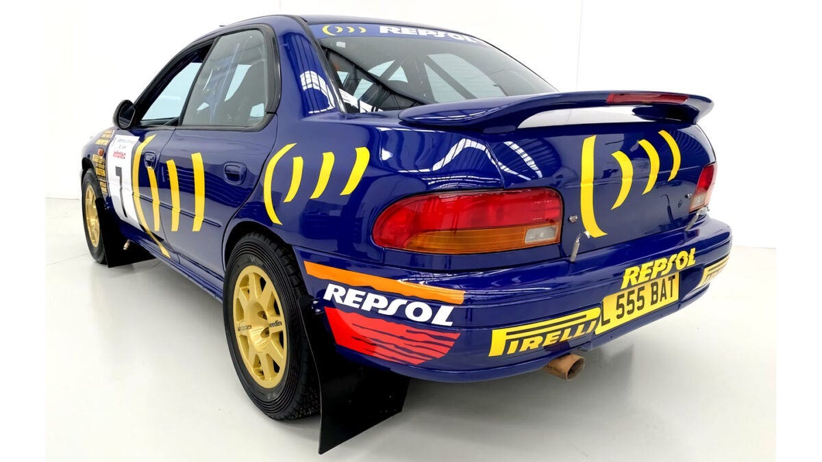 La Subaru da rally guidata da McRae e Sainz è tornata al suo antico ...