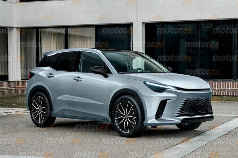 Lexus BX 2023: il suv ibrido premium svelato in un render ...