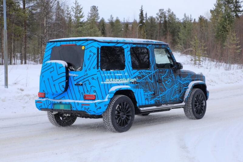 Mercedes EQG: proseguono i test sul nuovo SUV elettrico - MotorisuMotori.it