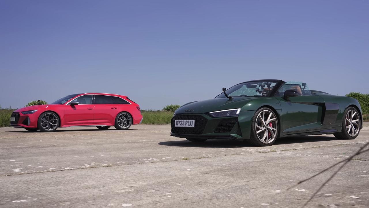 Audi RS 6 Avant vs R8: chi vince la drag race? - MotorisuMotori.it