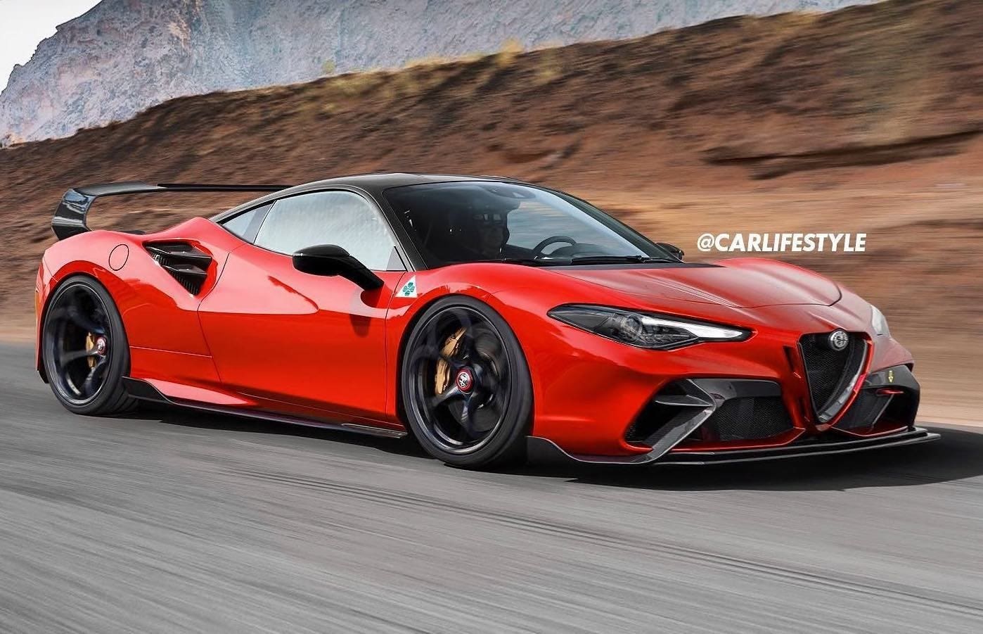 Alfa Romeo supercar: il render definitivo a un passo dal debutto ...