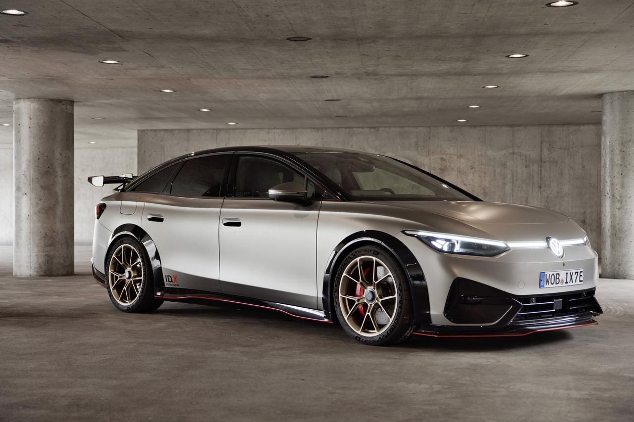 Volkswagen ID.X Performance: ecco la nuova sportiva 100% elettrica del ...
