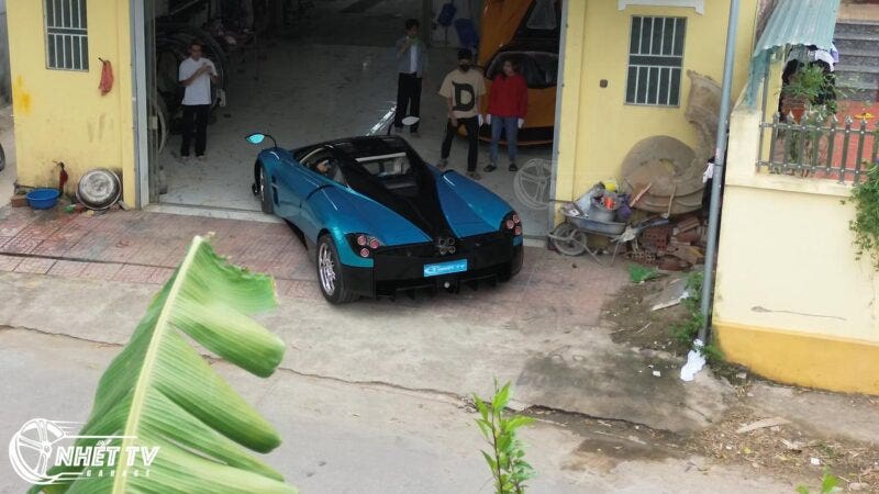 Costruita una replica di Pagani Huayra, costa solo 5000 dollari ...