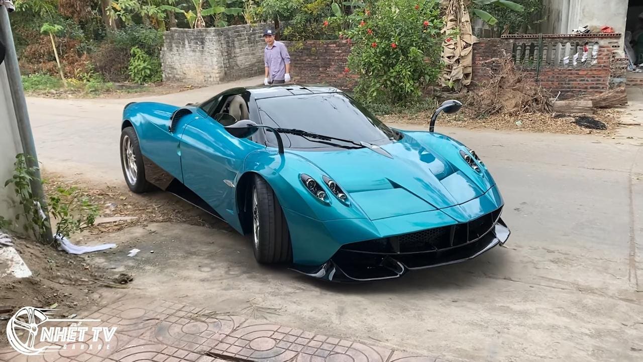Costruita una replica di Pagani Huayra, costa solo 5000 dollari ...