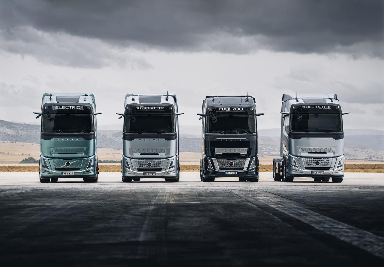 Volvo FH Aero: debutta il nuovo camion pesante ad alta efficienza ...