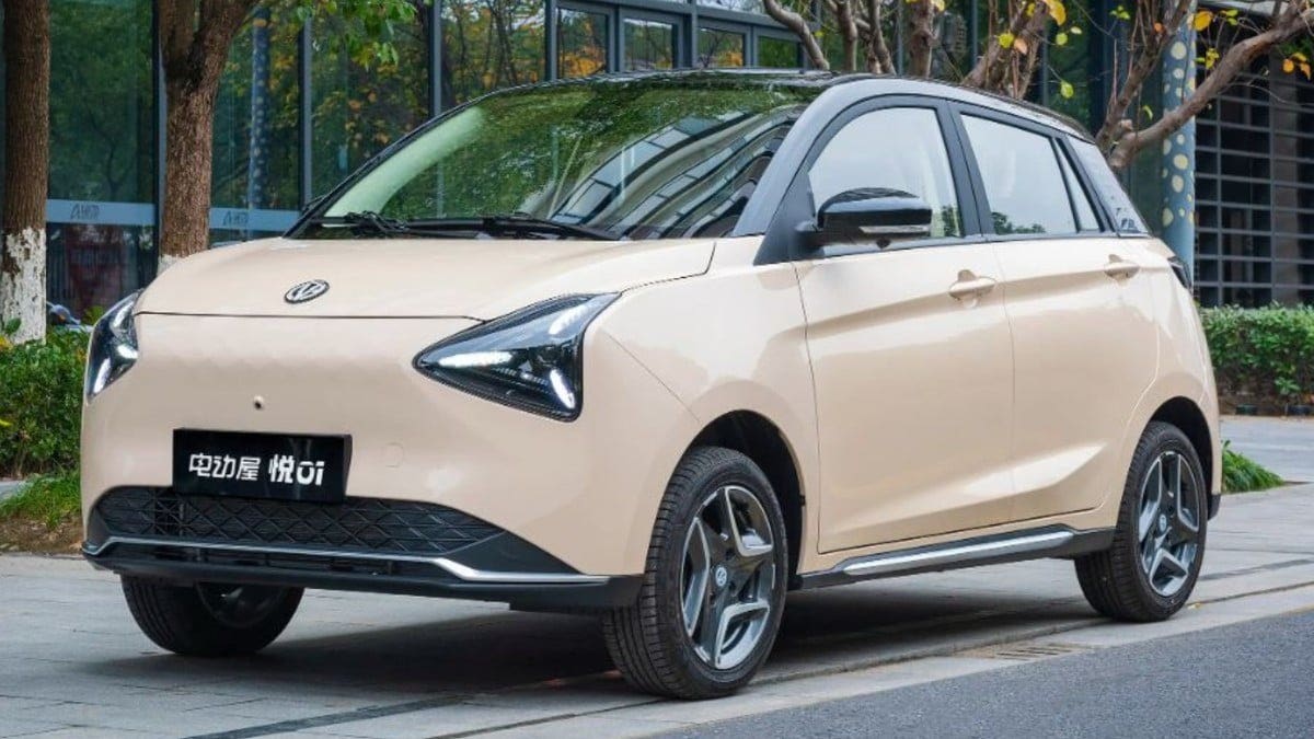 Yue 01: ecco l'auto elettrica cinese da 7.600 euro - MotorisuMotori.it
