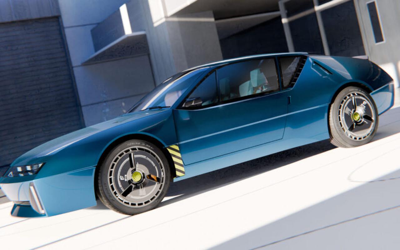 ERRE Tredieci: il restomod elettrico dell’Alpine A310 - MotorisuMotori.it