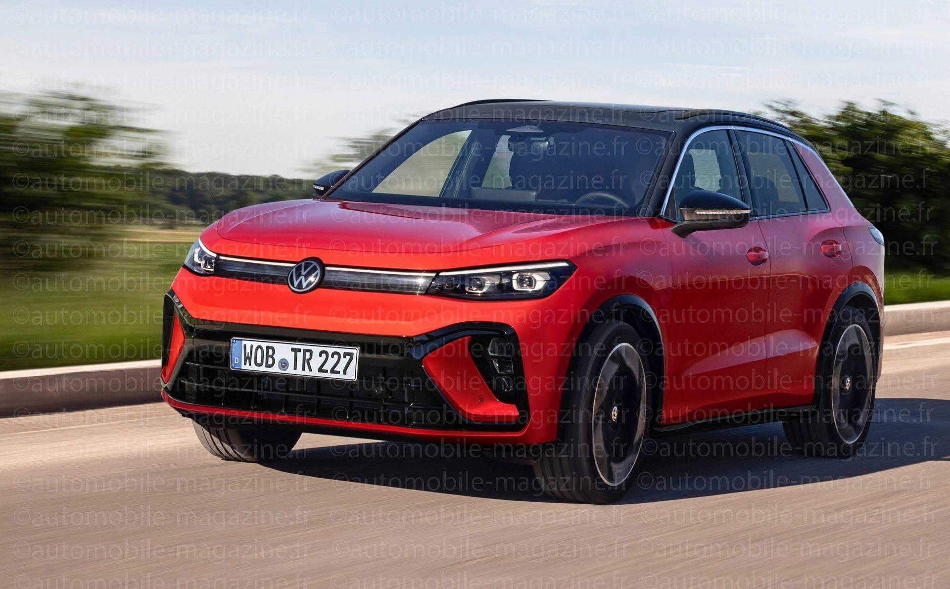 Volkswagen T-Roc 2025: il restyling del B-SUV avrà uno stile da fastback? - MotorisuMotori.it