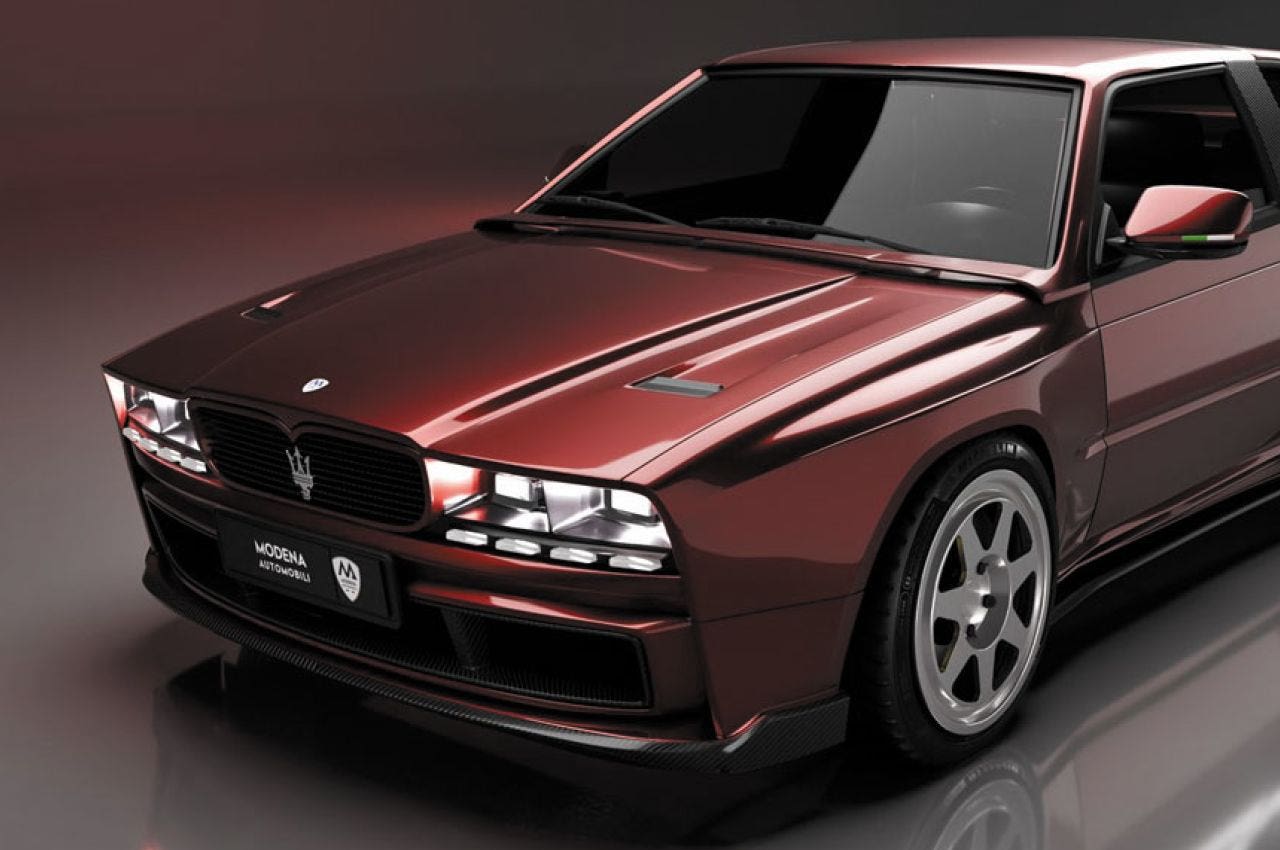 Maserati Biturbo Shamal, il restomod realizzato da Modena Automobili ...