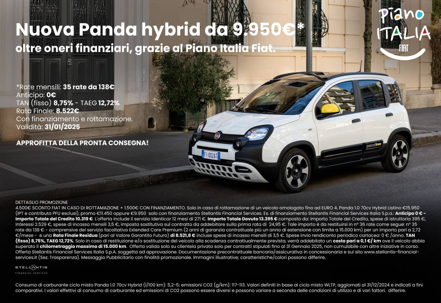 Fiat Panda a 9.950 euro, la pubblicità è ingannevole? Ecco quanto costa ...