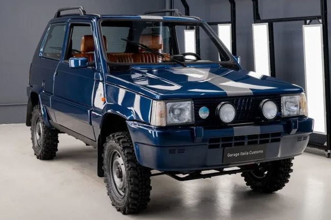 Panda 4x4 "EightyOne", la più speciale: l’anima della Ferrari in una ...