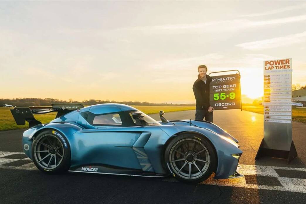 McMurtry Spéirling, la supercar elettrica da oltre 1.000 CV che corre ...
