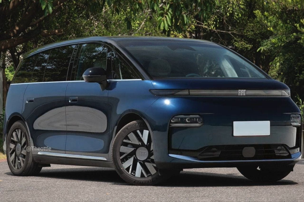 Fiat Multipla, la versione elettrica (e cinese) che riesce a essere più ...