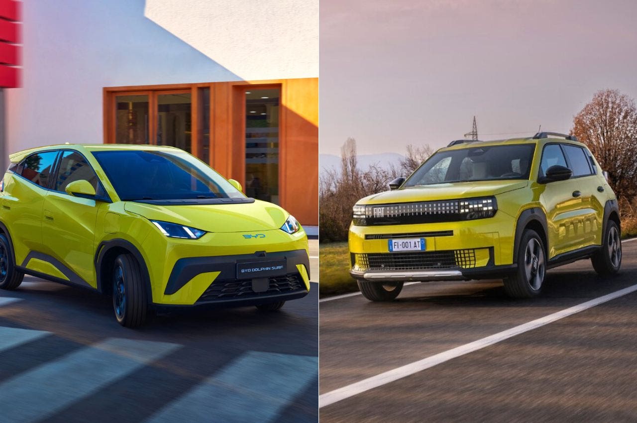 BYD Dolphin Surf o Fiat Grande Panda? Il confronto tra le due compatte ...