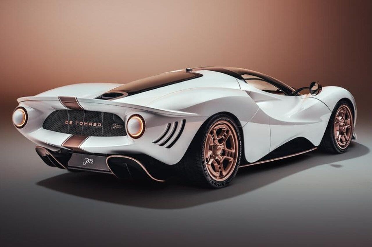 È stata svelata la De Tomaso P72: com'è l'incredibile erede della ...