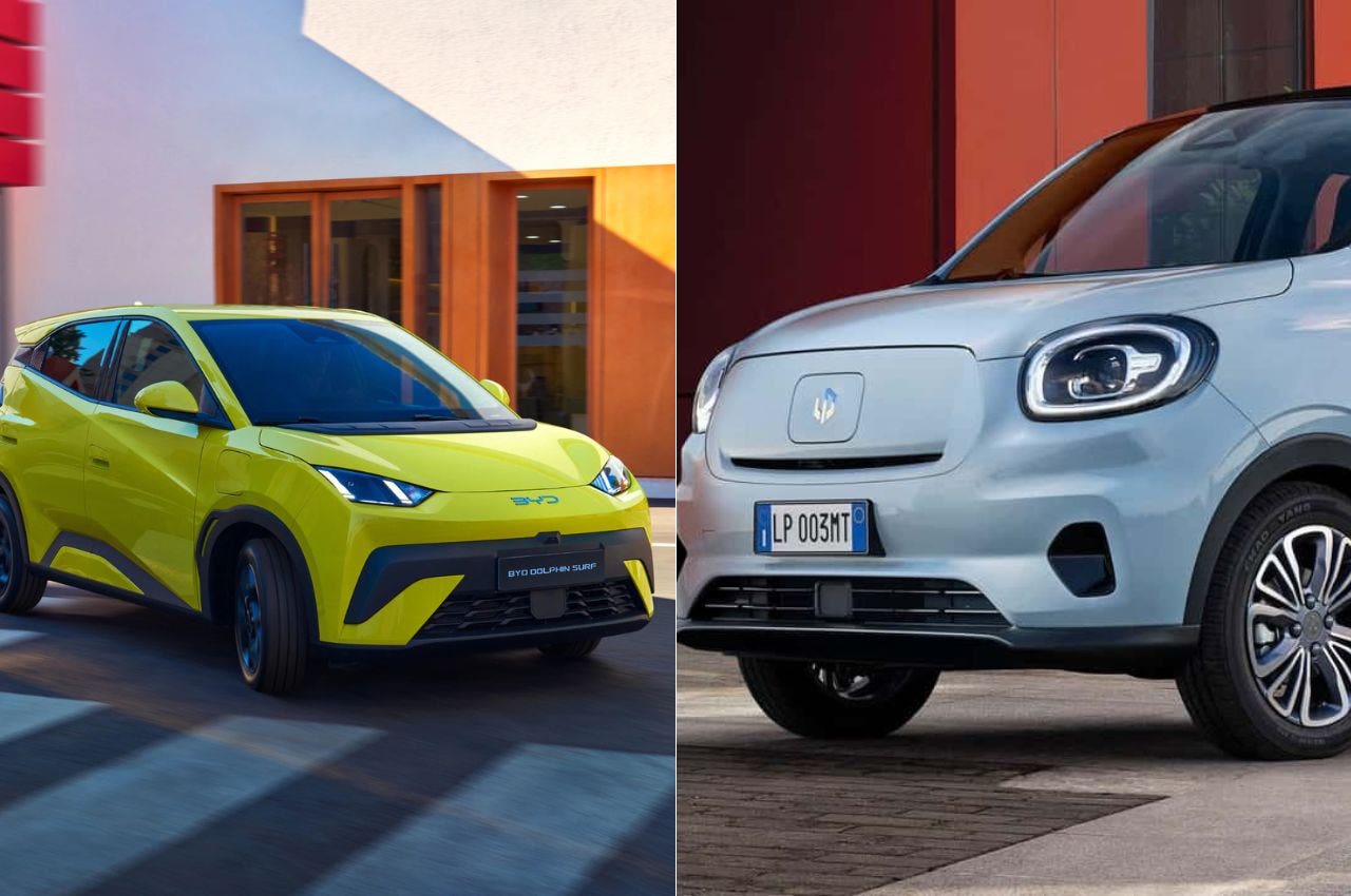 BYD Dolphin Surf o Leapmotor T03? Il confronto tra le due citycar elettriche - MotorisuMotori.it
