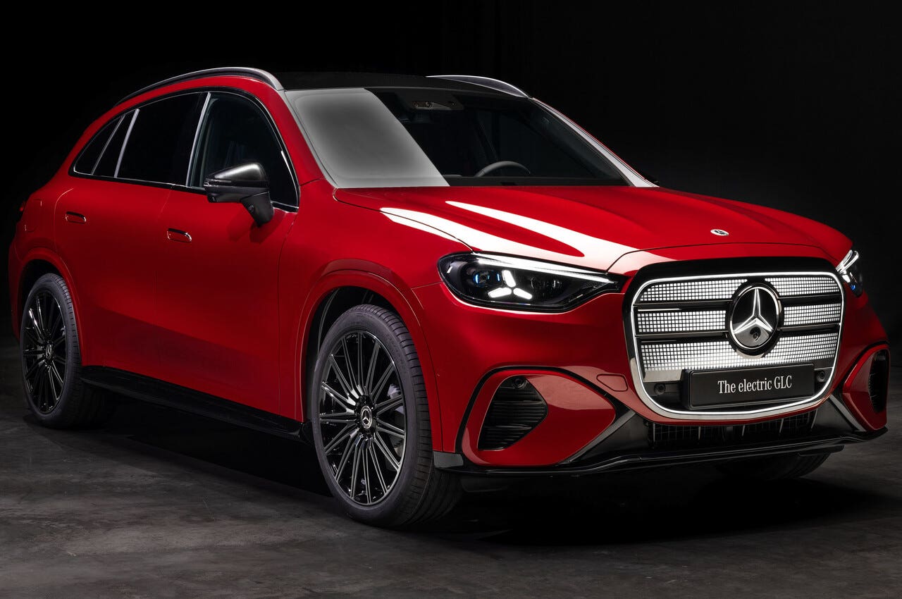 Mercedes GLC, svelato il SUV da oltre 700 km di autonomia e ricarica ...