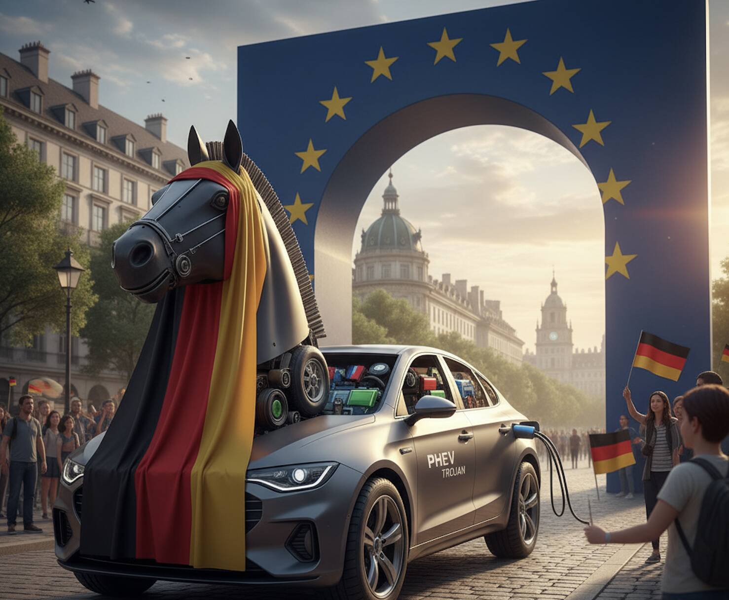 Polemiche contro il cavallo di Troia automotive tedesco: le ibride PHEV ...